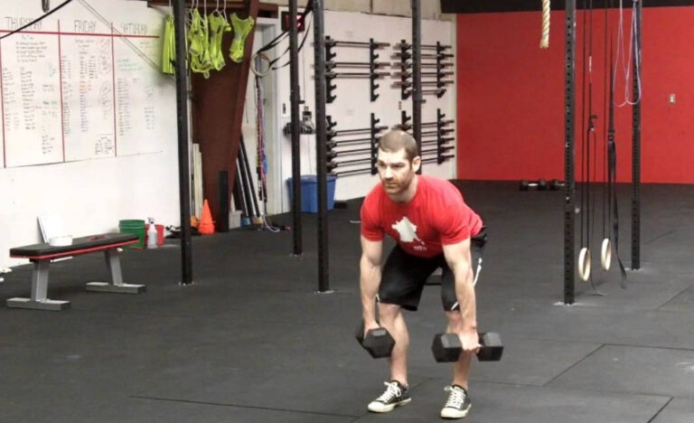 How To Do A Dumbbell Split Clean - Exercise Guide - SportCoaching